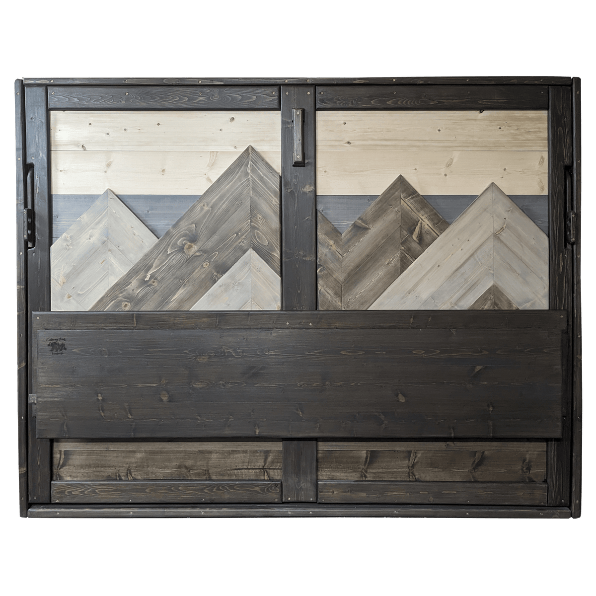 Mountains Horizontal Murphy Bed | Make the Most of Your Low Ceiling