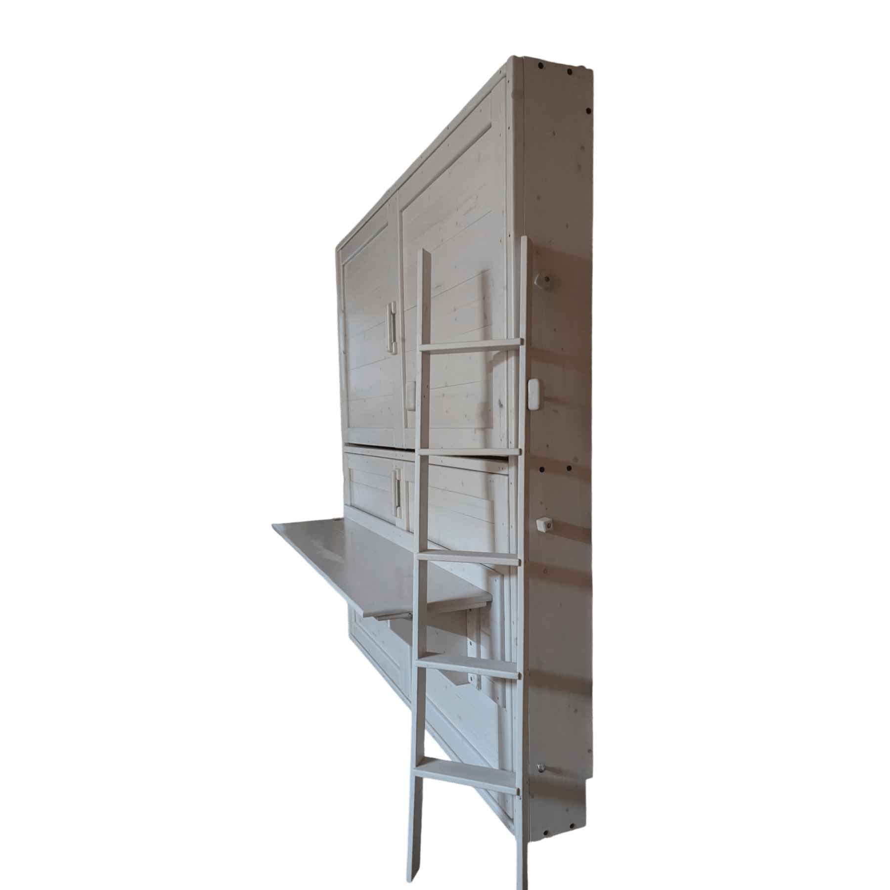 White Murphy Bunk Beds | Make Space for Play