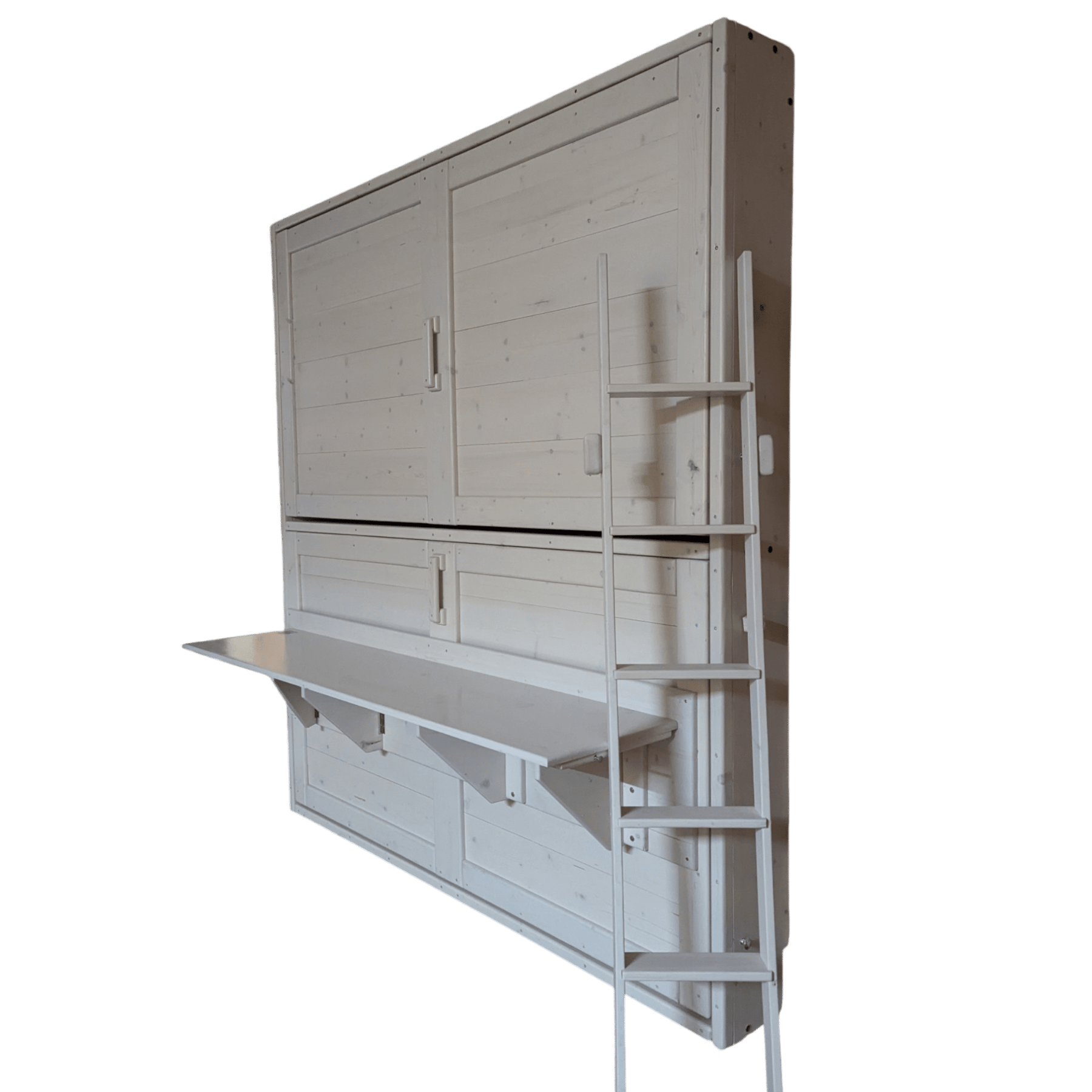 White Murphy Bunk Beds | Make Space for Play