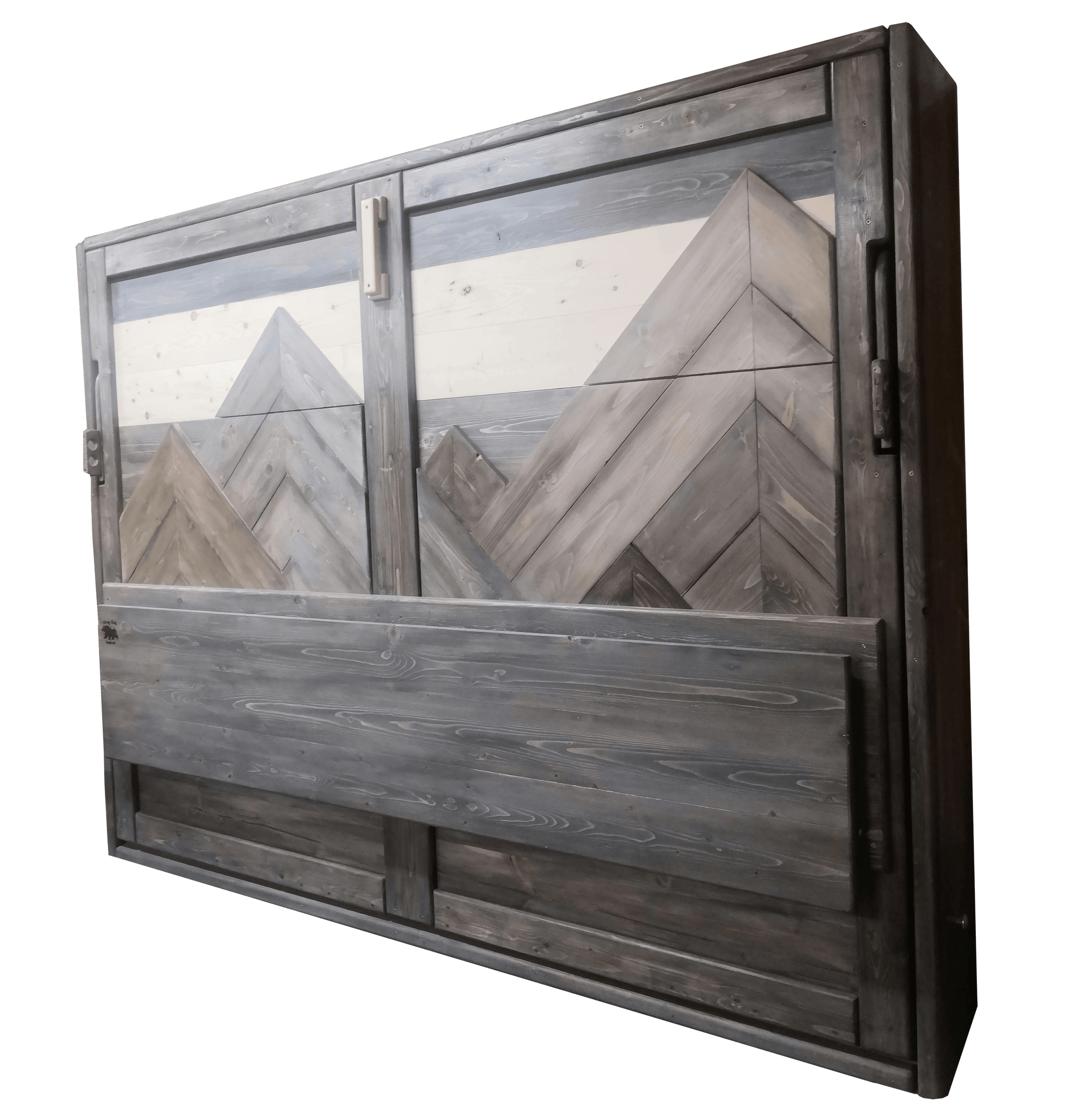 Mountains Horizontal Murphy Bed | Make the Most of Your Low Ceiling