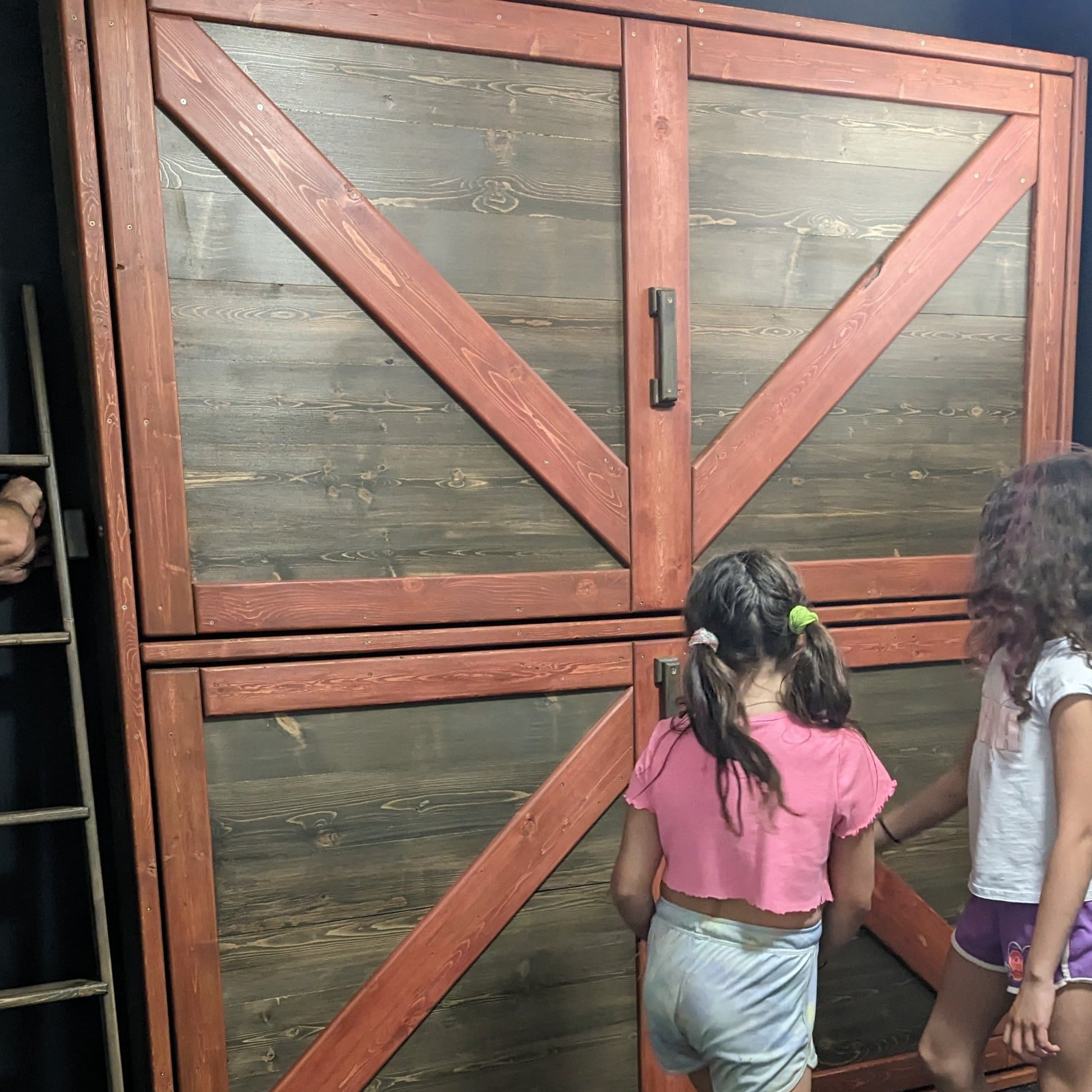 Terracotta & Brown Murphy Bunk Beds | Save Space for Play