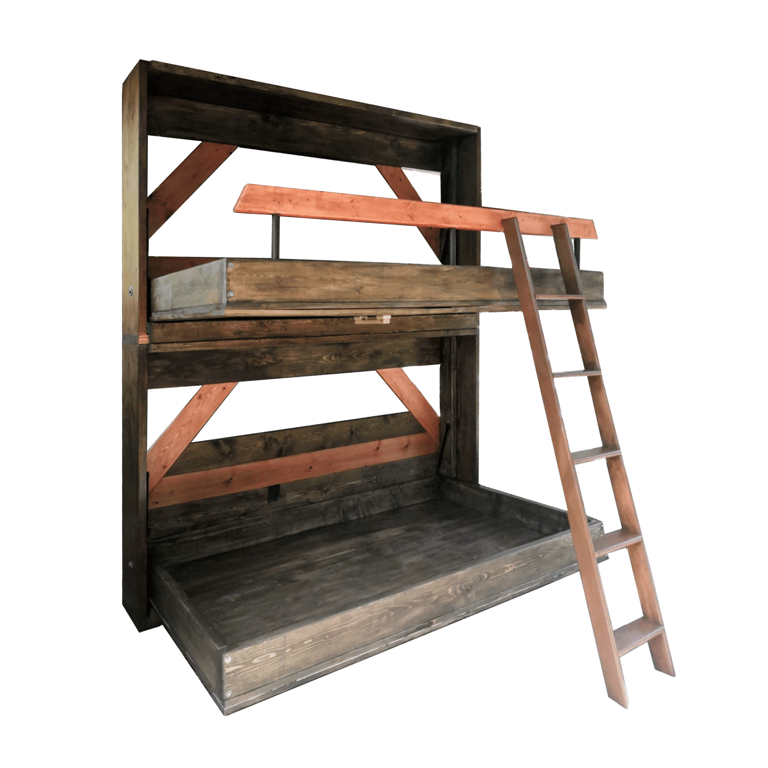 Red Signature Murphy Bunk Beds | More Space for Play with Bunk Beds