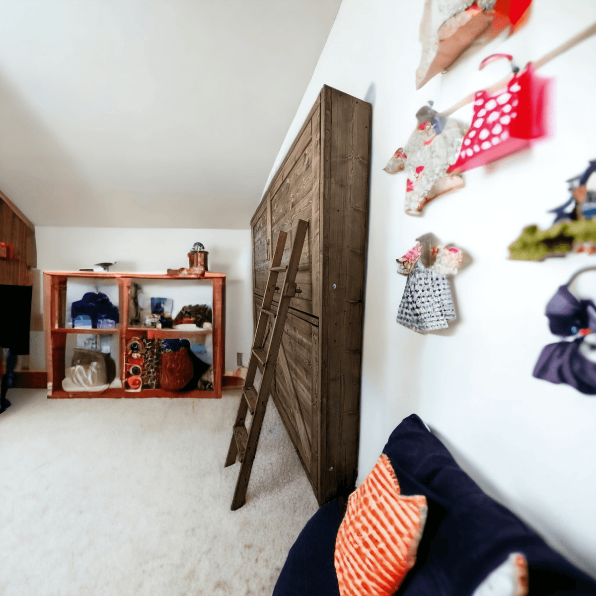 Walnut Murphy Bunk Beds | Optimize Space in Your Kids Room