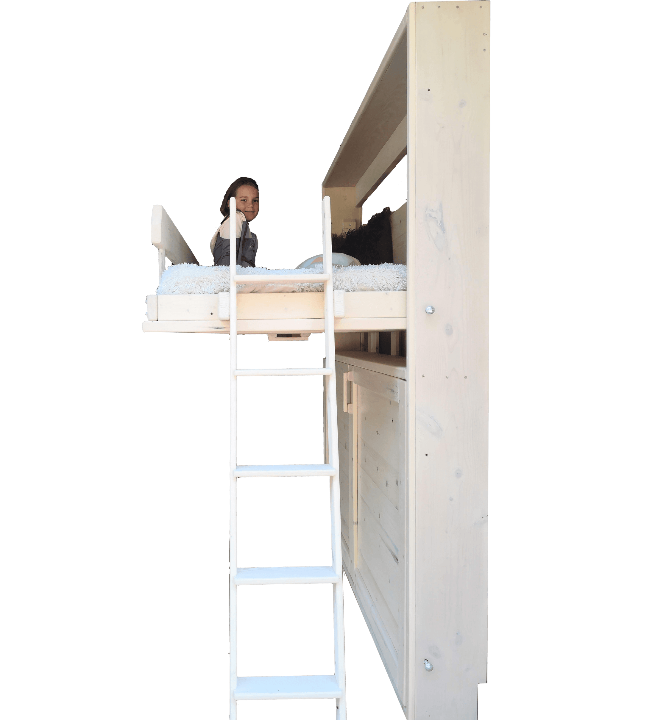 White Murphy Bunk Beds | Make Space for Play