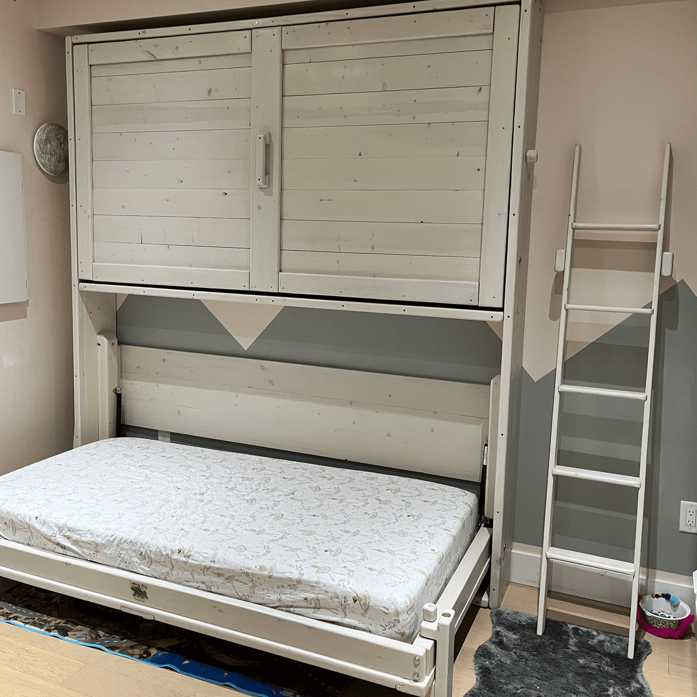 White Murphy Bunk Beds | Make Space for Play