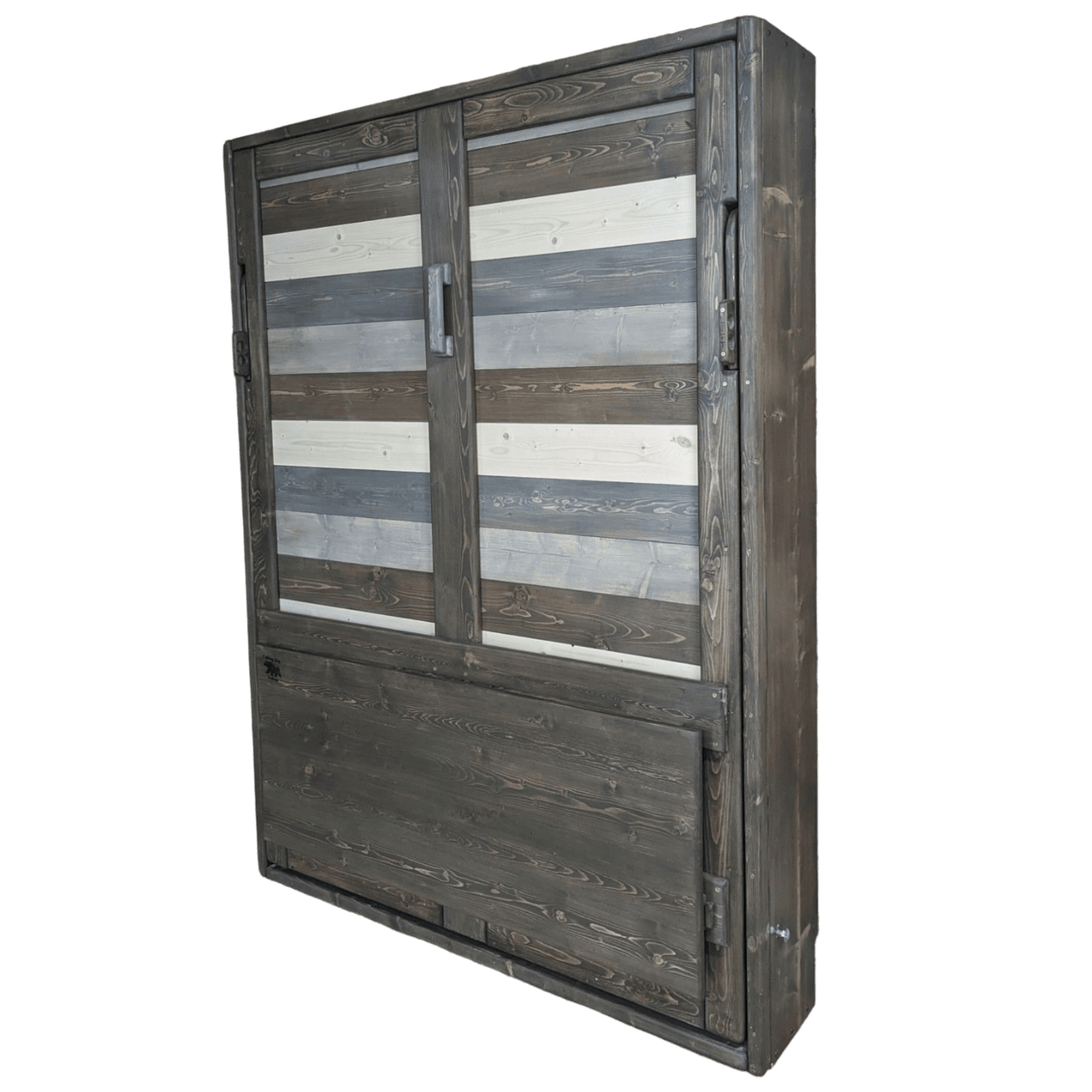 Signature Blue Murphy Bed with Desk | Make Space in Your Home